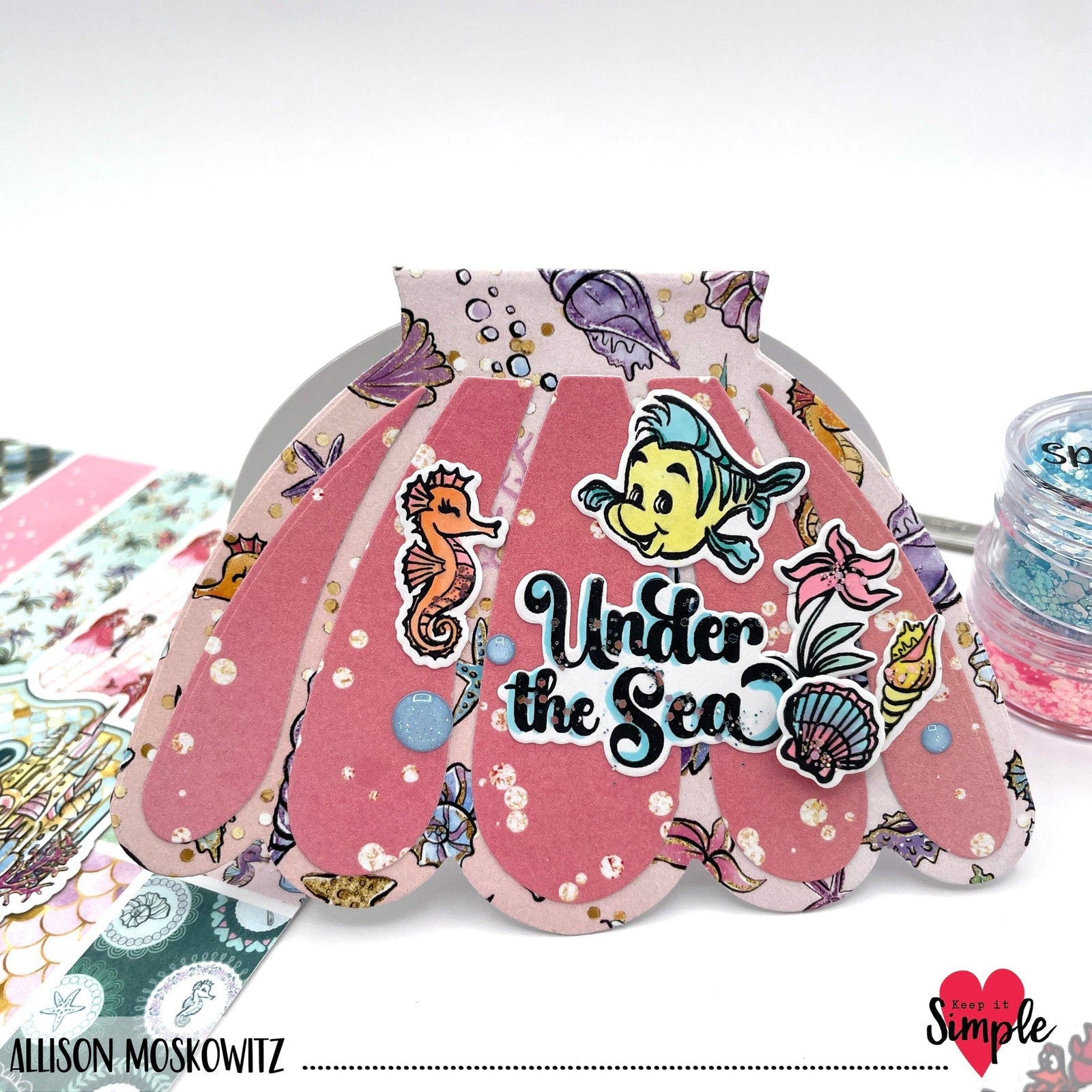 Pop-Up Clam Shell Card - Keep It Simple Paper Crafts