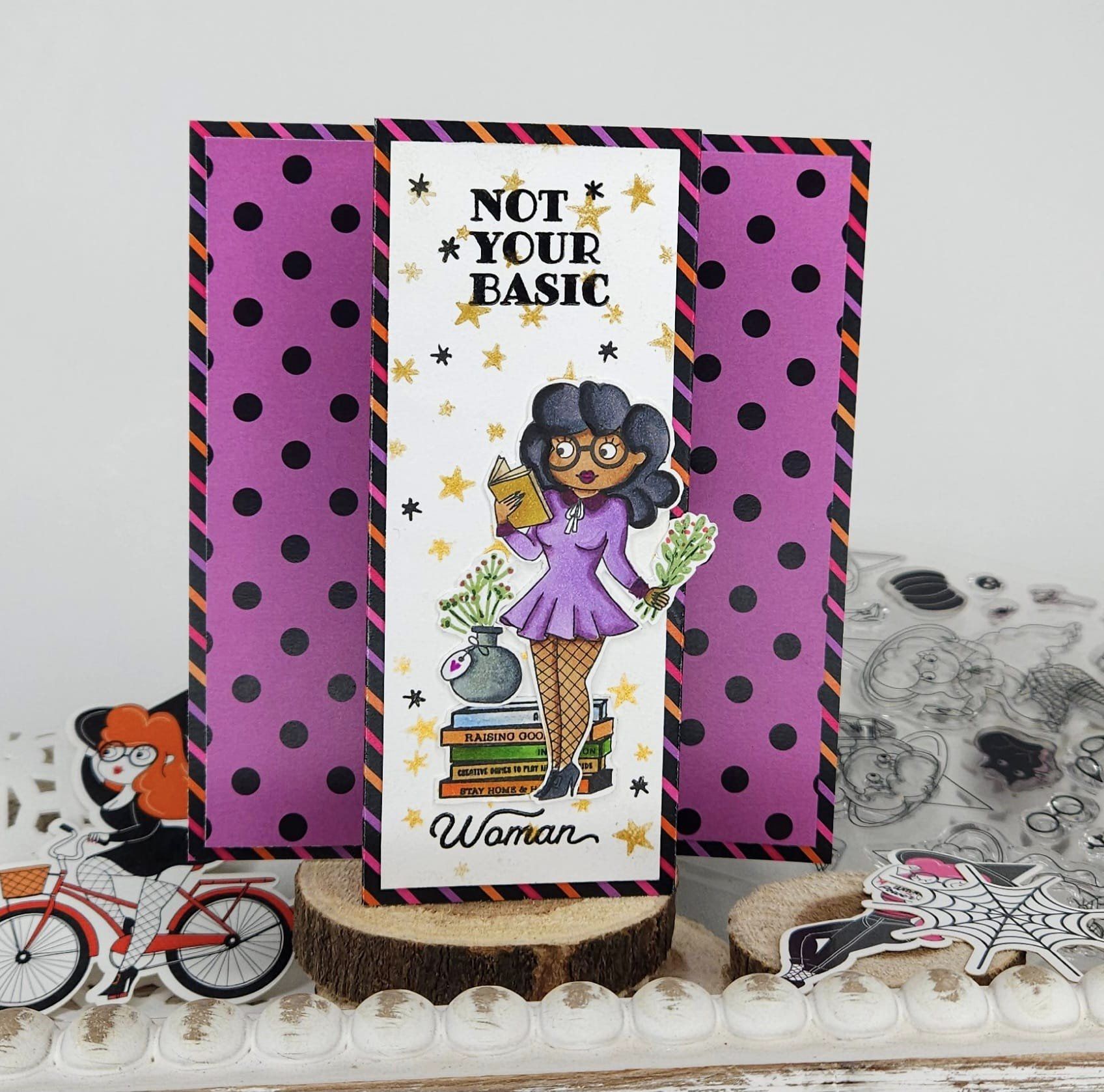 A Wee Bit Wicked - Outline Die - Best Witches - Keep It Simple Paper Crafts