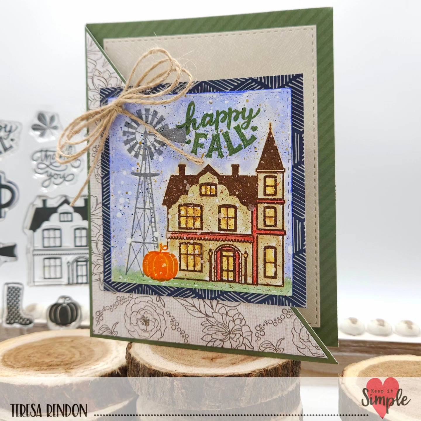 Farmhouse Fall - Collection Stamp - 4x6 - Keep It Simple Paper Crafts