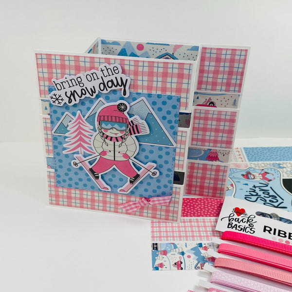 Ski Resort - Outline Die - Deck the Hills - Keep It Simple Paper Crafts