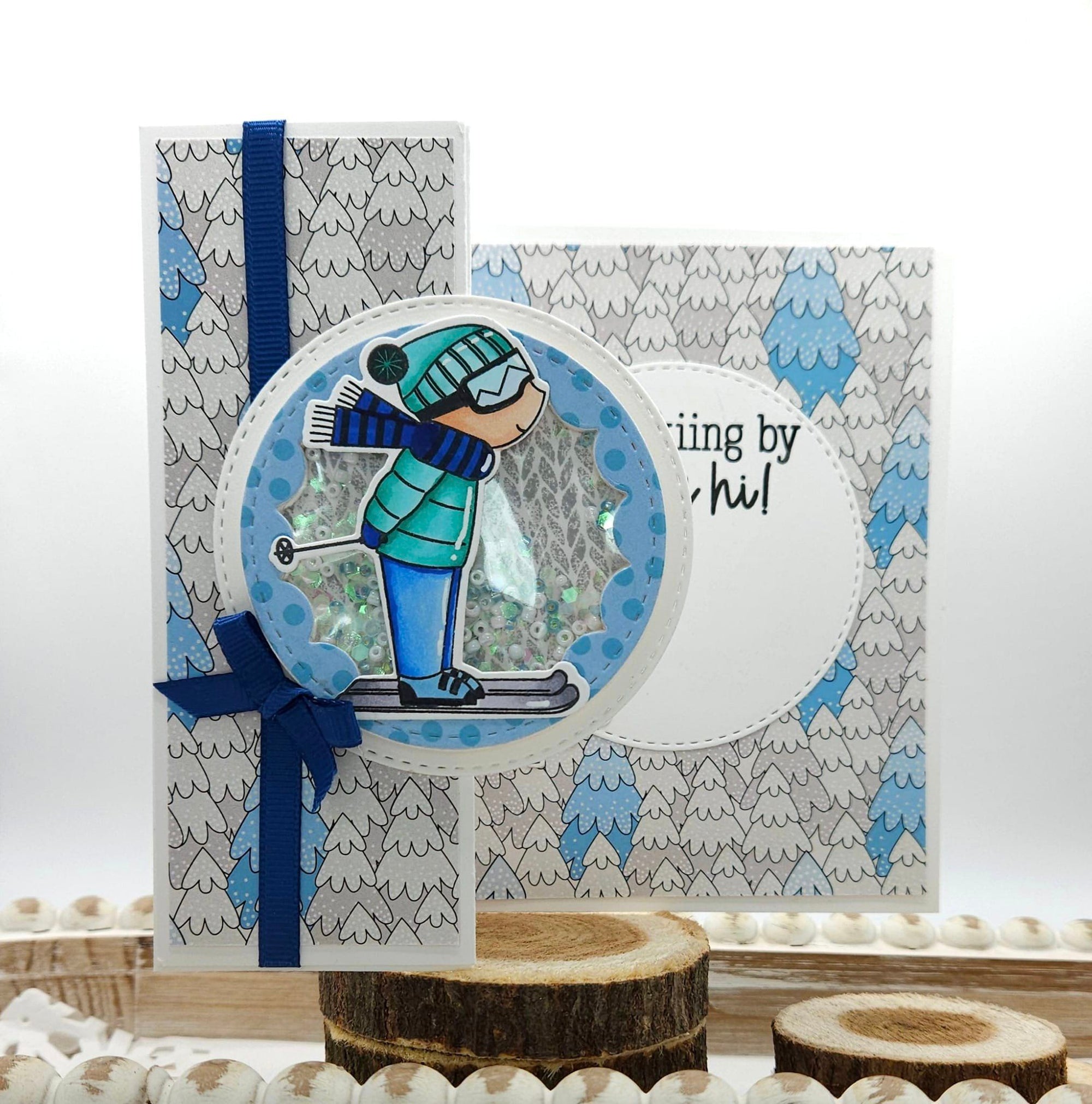 Ski Resort - Collection Stamp - Deck The Hills - Keep It Simple Paper ...