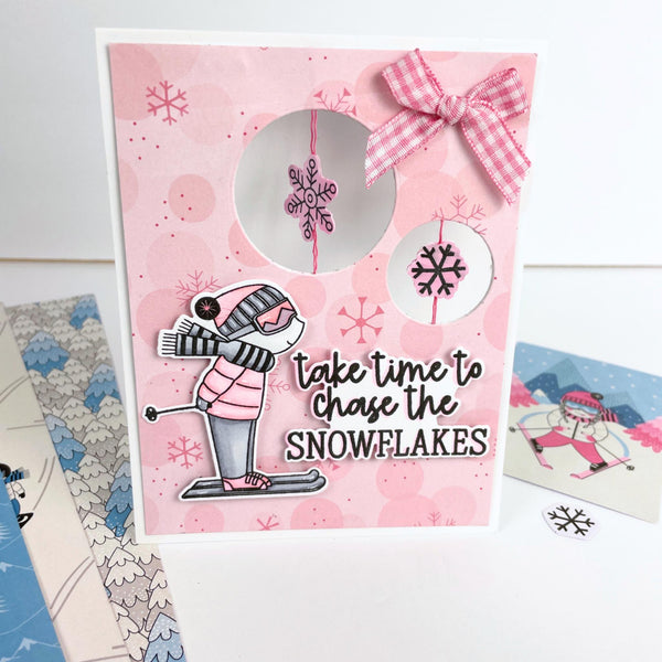 Ski Resort - Collection Stamp - At The Lodge - Keep It Simple Paper Crafts