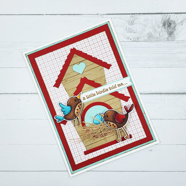 KIS Cuts - Metal Die - Build-A-Birdhouse - Keep It Simple Paper Crafts
