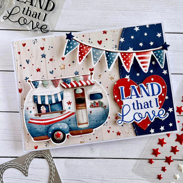Stars & Stripes - Collection Pack - 12x12 - Keep It Simple Paper Crafts