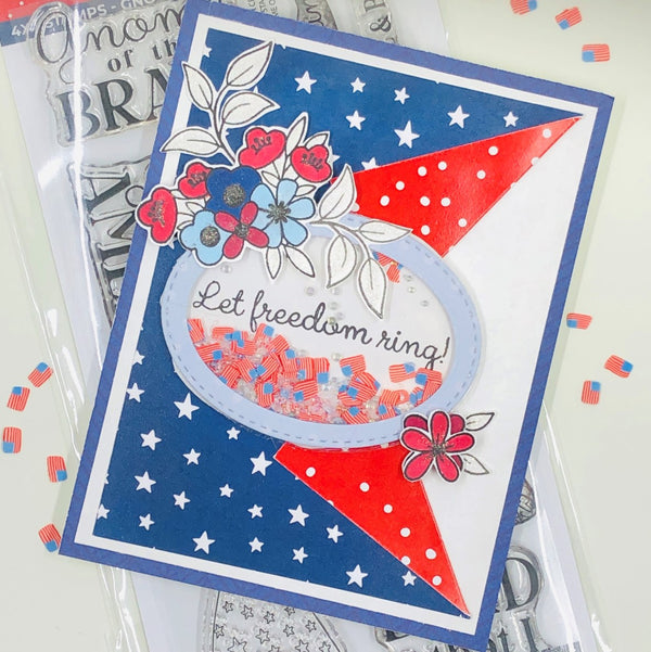 Polymer Clay - American Flags - Keep It Simple Paper Crafts