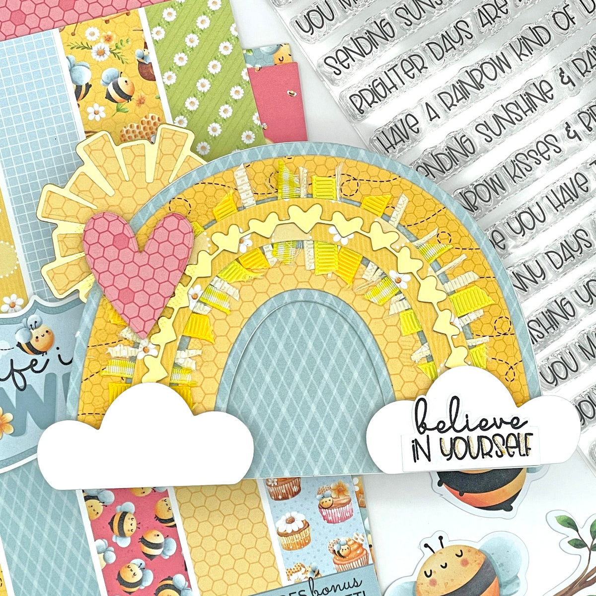 KIS Cuts - Metal Die - Rainbow Builder - Keep It Simple Paper Crafts