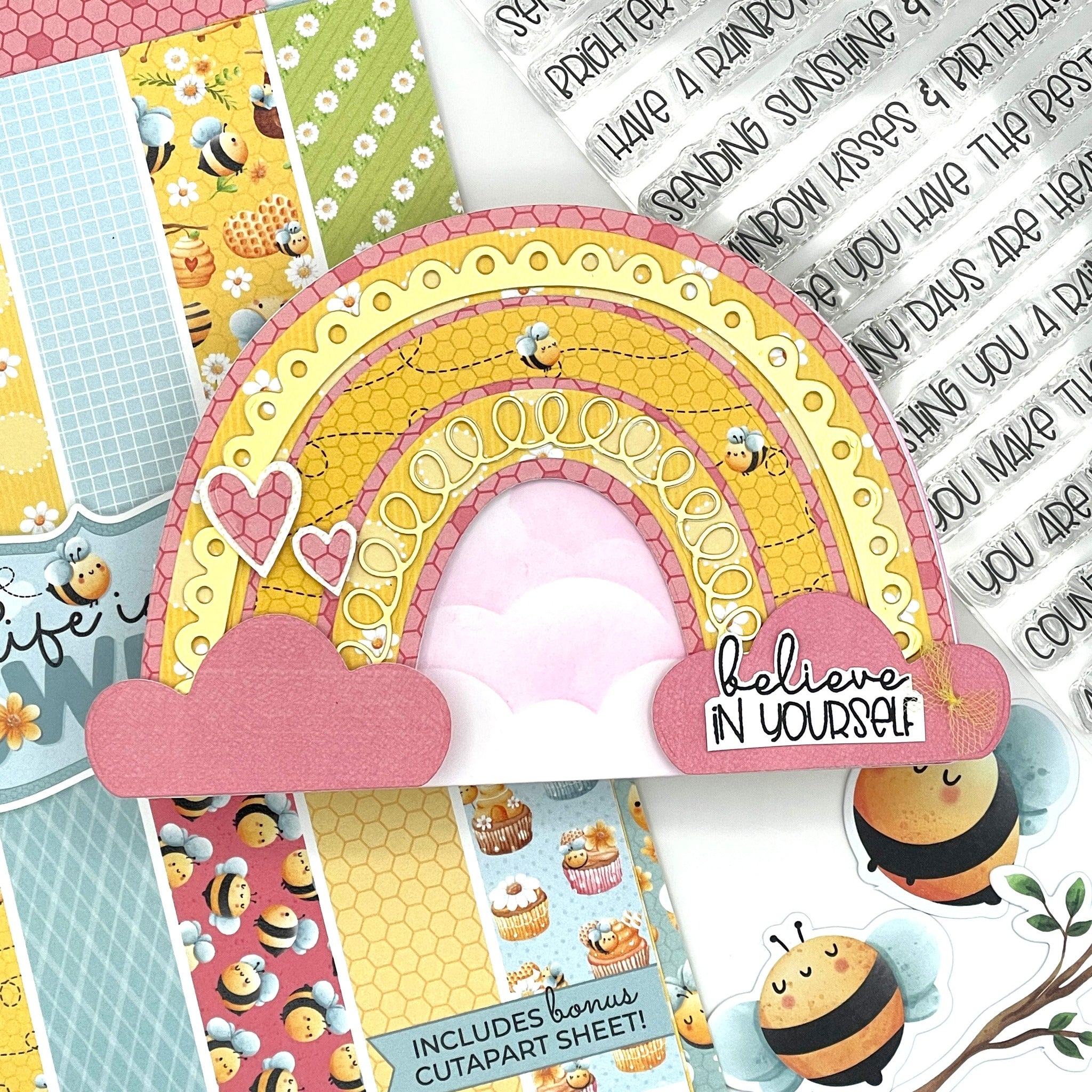 KIS Cuts - Metal Die - Rainbow Builder - Keep It Simple Paper Crafts