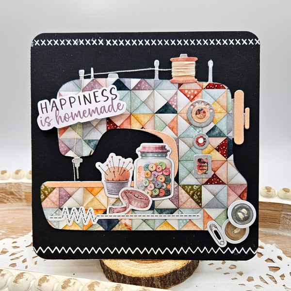 KIS Cuts - Metal Shaped Die - Sewing Machine - Keep It Simple Paper Crafts