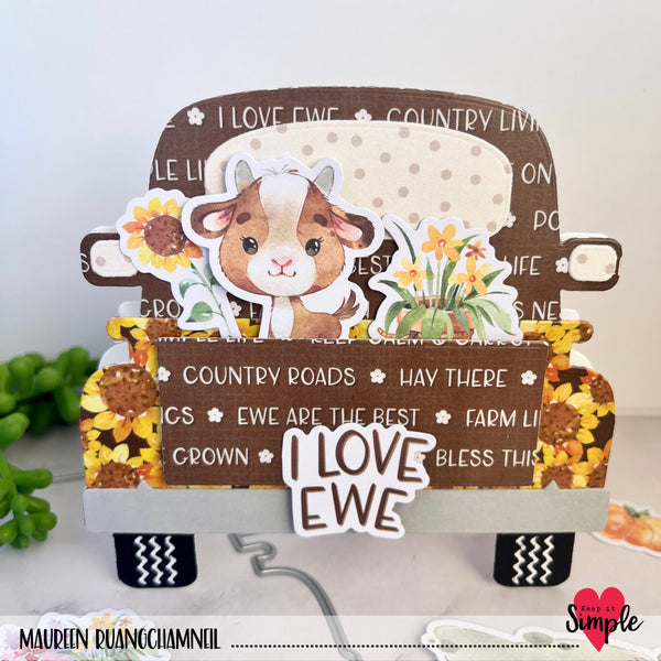Barnyard Bliss - Die Cut Pieces - Keep It Simple Paper Crafts