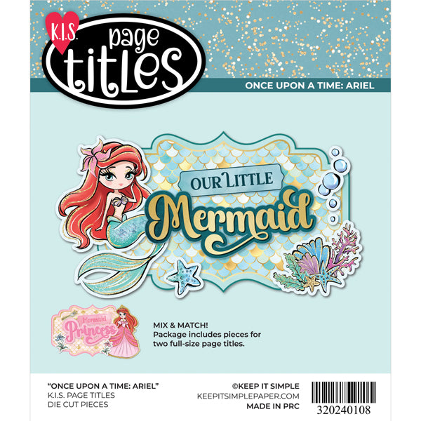 Ariel - Page Title - Keep It Simple Paper Crafts