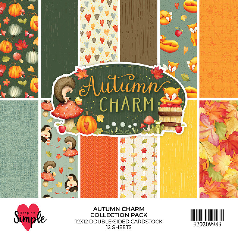 Autumn Charm - Collection Pack - 12x12 - Keep It Simple Paper Crafts
