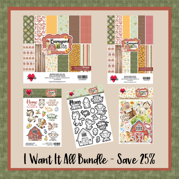 Barnyard Bliss - Keep It Simple Paper Crafts