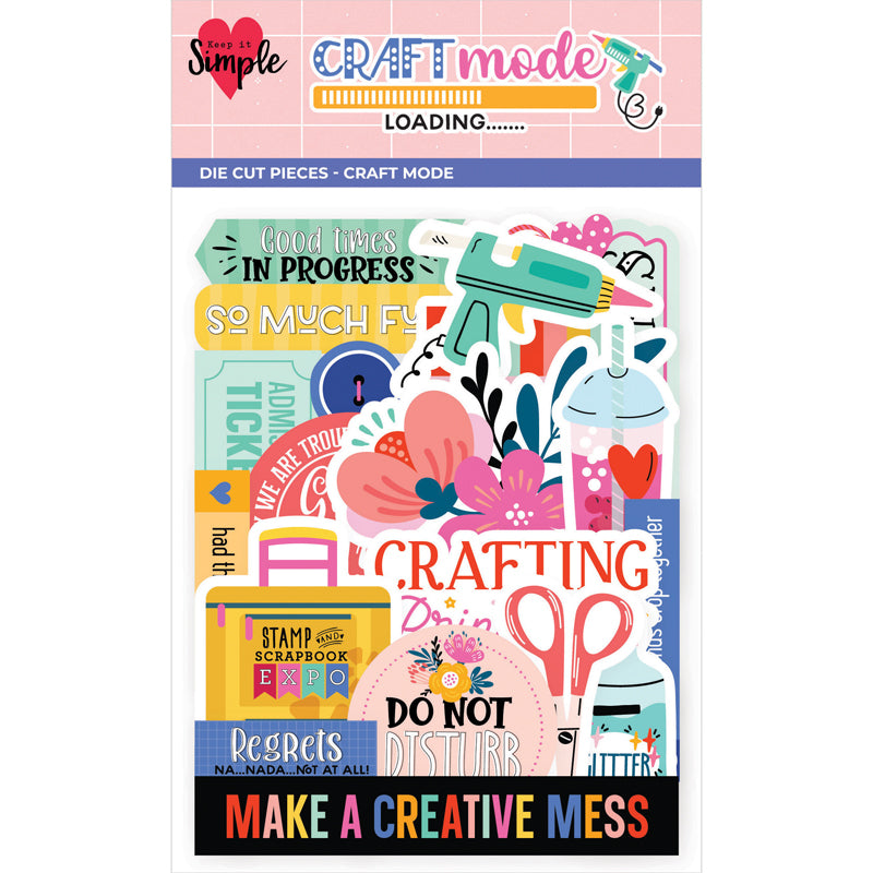 Craft Mode - Die Cut Pieces - Keep It Simple Paper Crafts