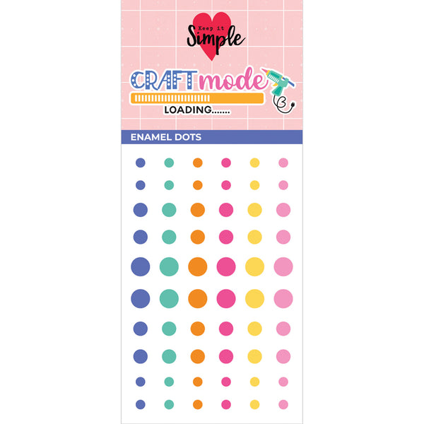 Craft Mode - Enamel Dots - Keep It Simple Paper Crafts