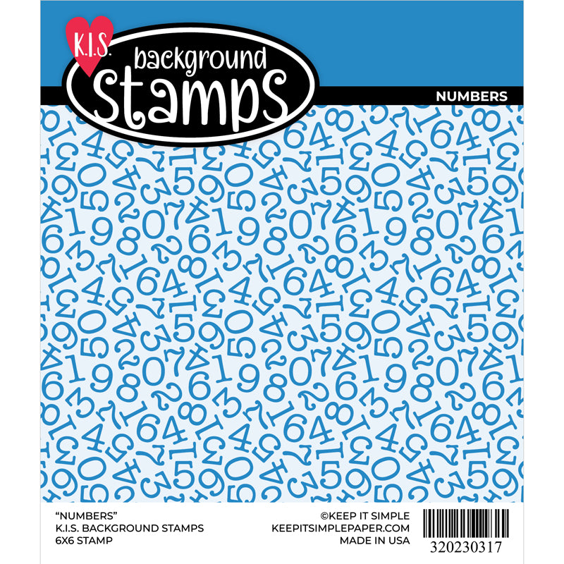 Background Stamp - Keep It Simple Paper Crafts