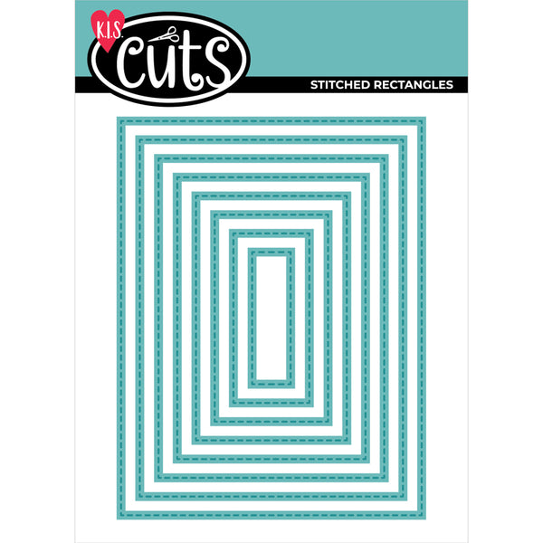 Back To Basics - Metal Die - Nested Stitched Rectangles - Keep It ...