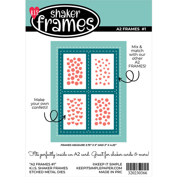 Shaker Frame - A2 - Frame #1 - Keep It Simple Paper Crafts