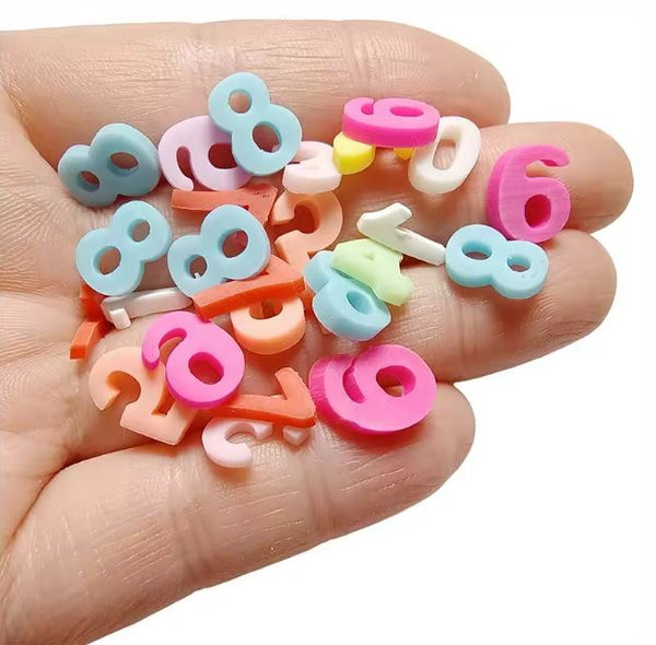 Polymer Clay - Numbers - Keep It Simple Paper Crafts