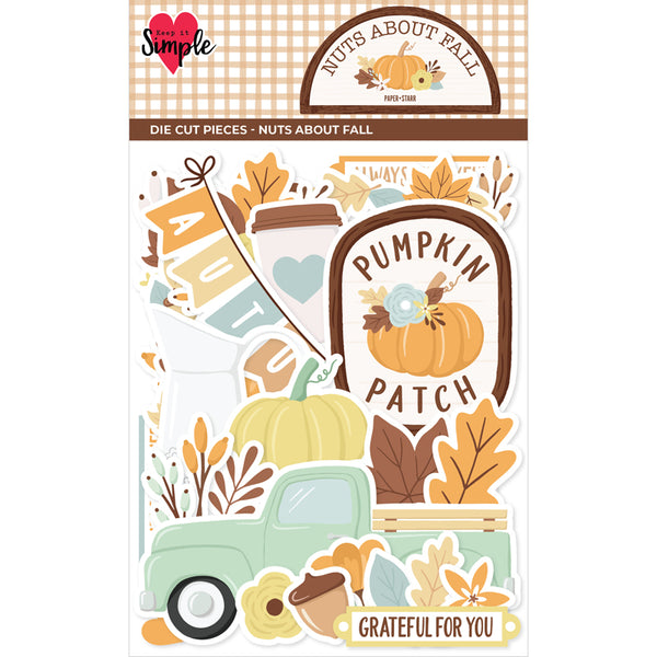 Nuts About Fall - Die Cut Pieces - Nuts About Fall - Keep It Simple ...
