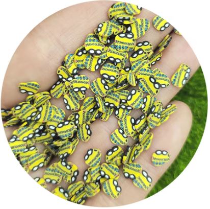 Polymer Clay - School Buses - Keep It Simple Paper Crafts