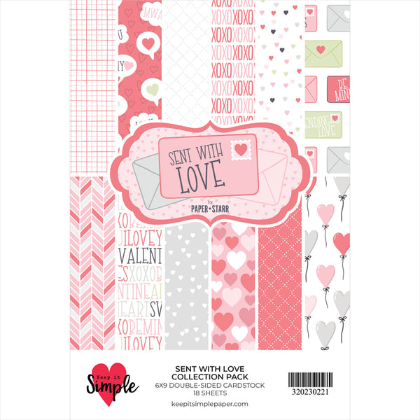 Sent With Love - Collection Pack - 6x9 - Keep It Simple Paper Crafts