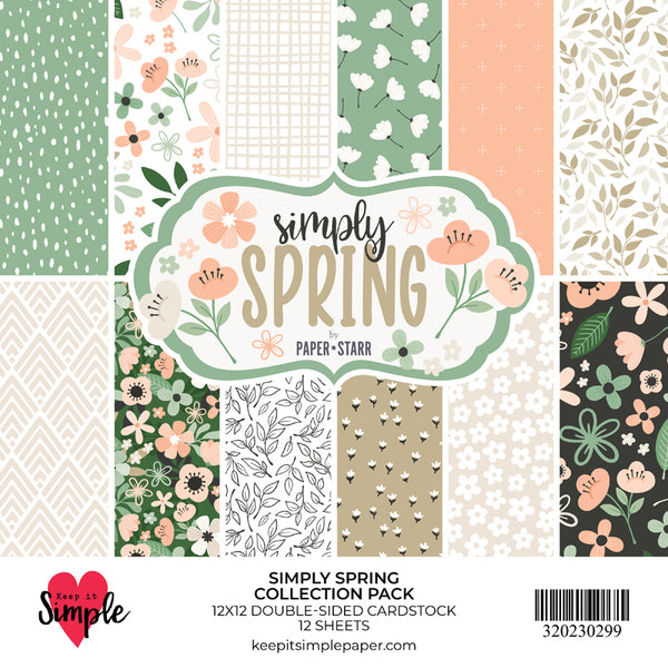 Simply Spring - Collection Pack - 12x12 - Keep It Simple Paper Crafts