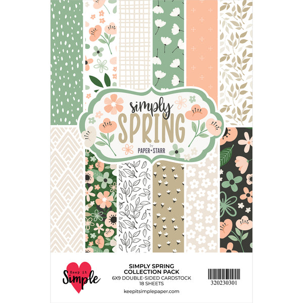 Simply Spring - Collection Pack - 6x9 - Keep It Simple Paper Crafts
