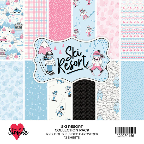 Ski Resort - Collection Pack - 12x12 - Keep It Simple Paper Crafts