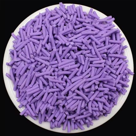 Polymer Clay - Sprinkles - Purple - Keep It Simple Paper Crafts
