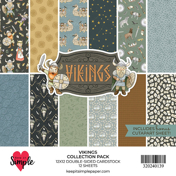Vikings - Collection Pack - 12x12 - Keep It Simple Paper Crafts