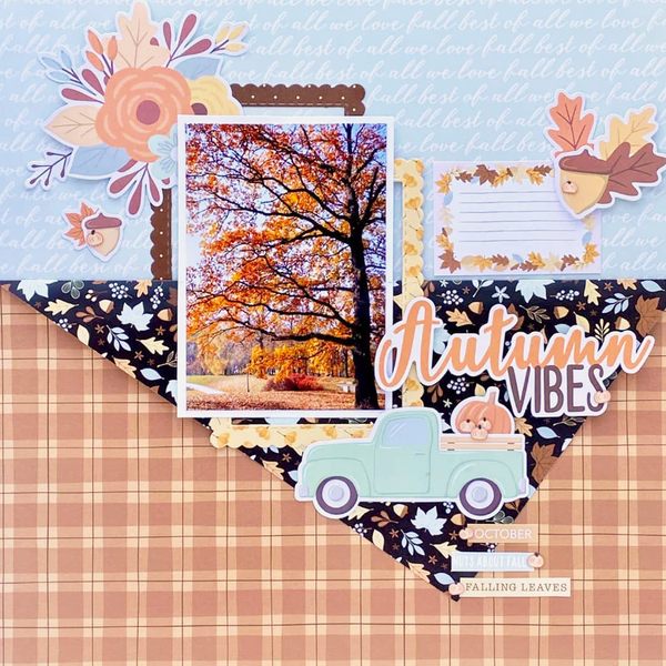 Nuts About Fall - Page Title - Nuts About Fall - Keep It Simple Paper ...