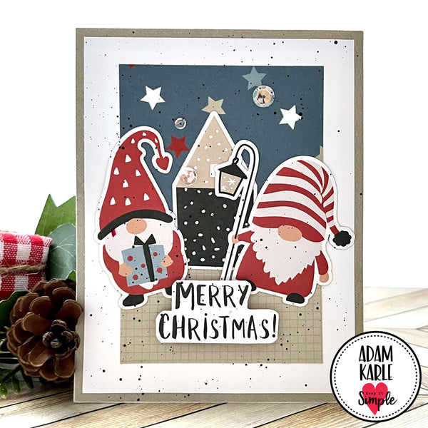 Scandinavian Christmas - Die Cut Pieces - Gnomes - Keep It Simple Paper ...