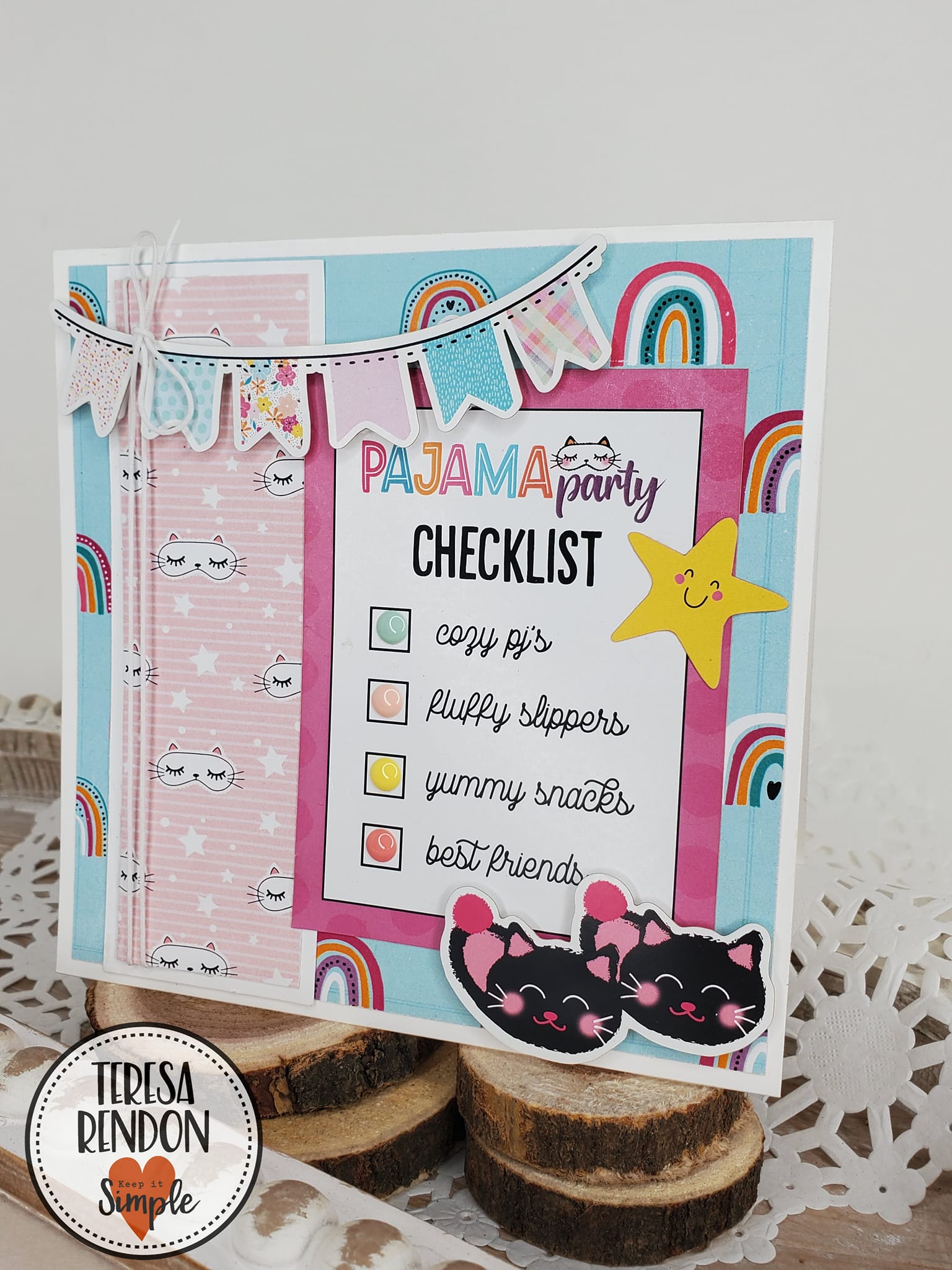 Pajama Party - Keep It Simple Paper Crafts