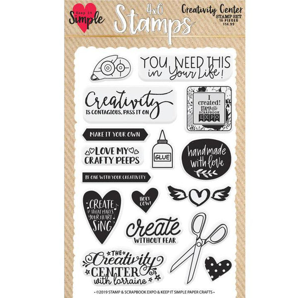 Creativity Center Stamp Set - Keep It Simple Paper Crafts