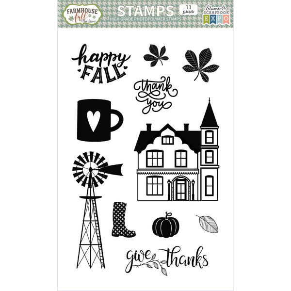 Farmhouse Fall - Collection Stamp - 4x6 - Keep It Simple Paper Crafts