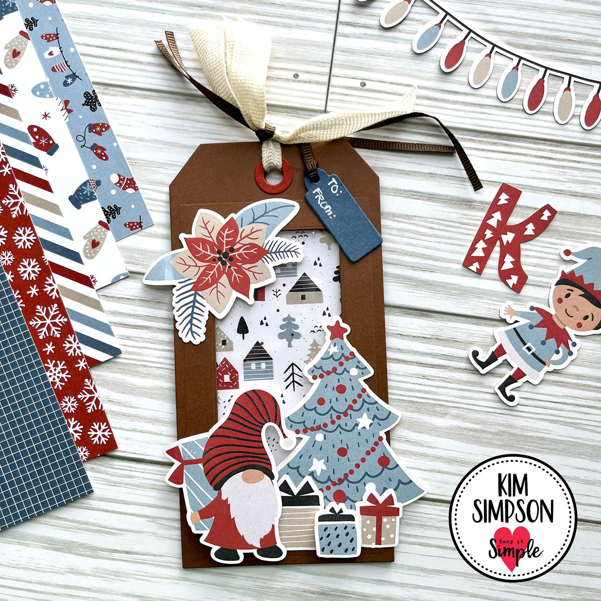 Scandinavian Christmas - 6x9 Paper Pack - Keep It Simple Paper Crafts